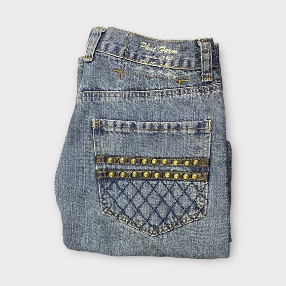 Phat Farm | Jeans | Vintage Phat Farm Jeans Mens 32x32 Blue Relaxed ...